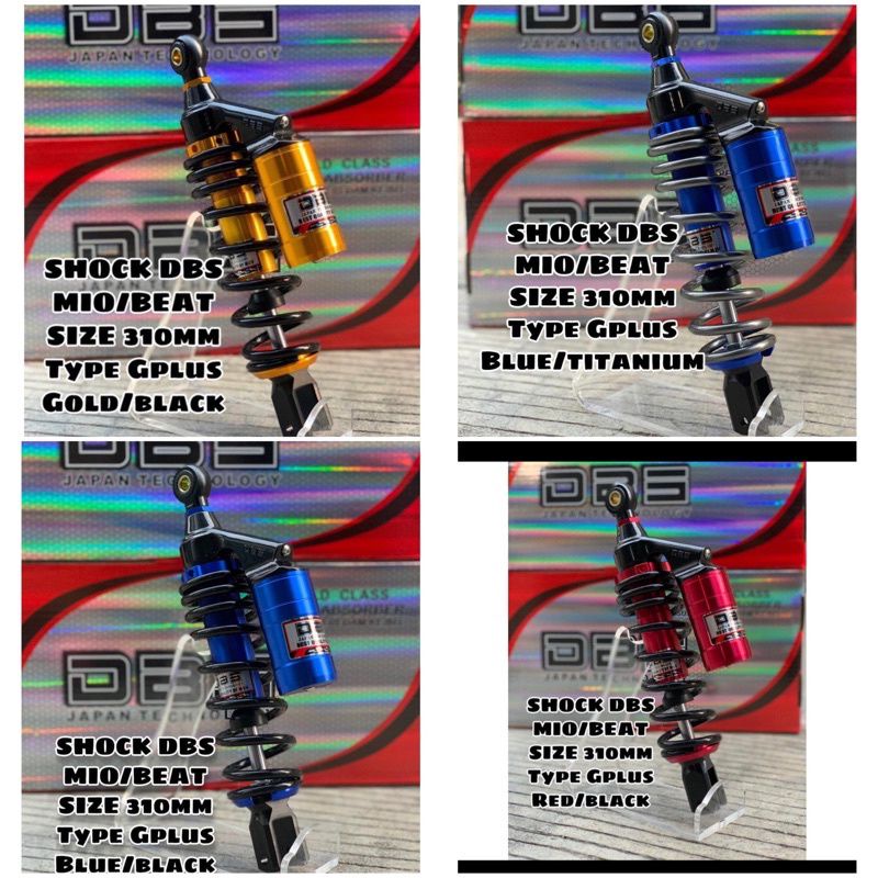 Jual SHOCK SHOCKBEREAKER TABUNG DBS RACING SG -PLUS -MIO- VARIO - BEAT ...