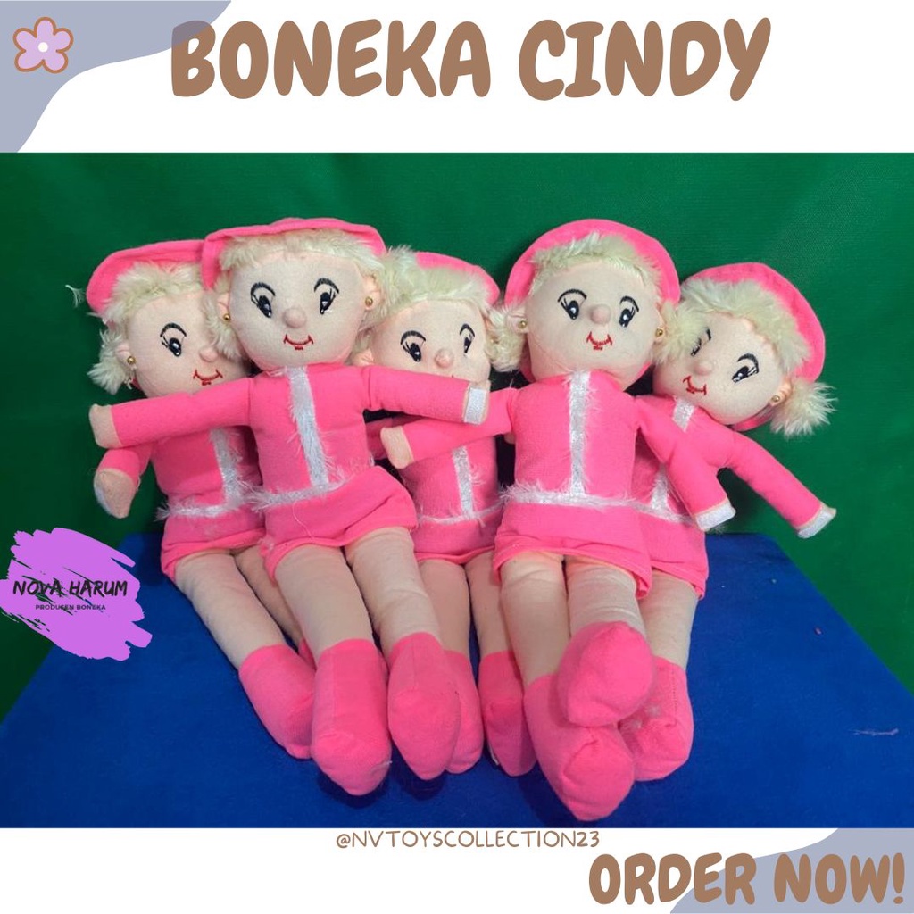 Jual NOVATOYS - Boneka Cindy Ukuran L | Shopee Indonesia