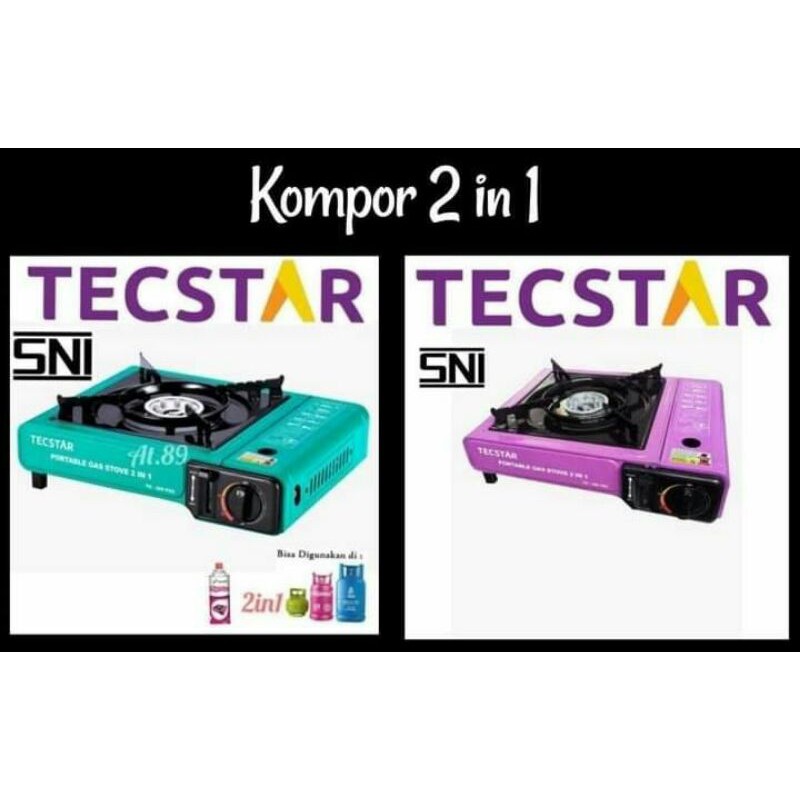 Jual Kompor Portable 1 Tungku merk Tecstar | Shopee Indonesia