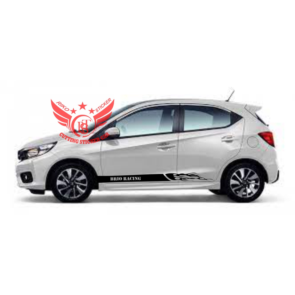 Jual stiker mobil HONDA ALL NEW BRIO stiker mobil brio sticker brio ...