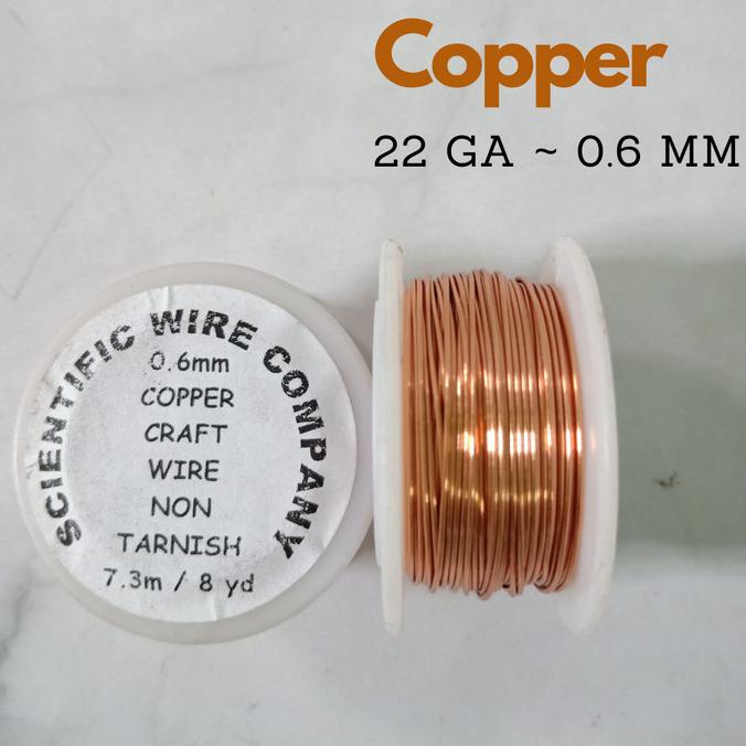 Jual Kawat Scientific Wire Tembaga Copper 22 GA | Shopee Indonesia