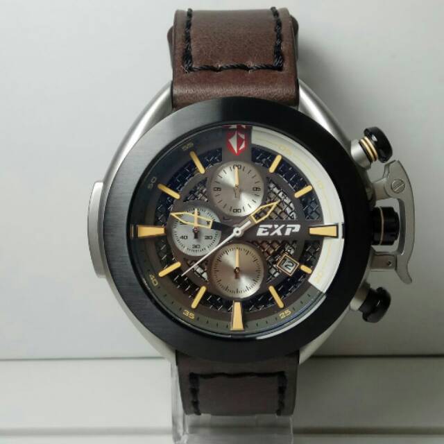 Jual Jam Tangan Expedition exp3001 coklat silver | Shopee Indonesia