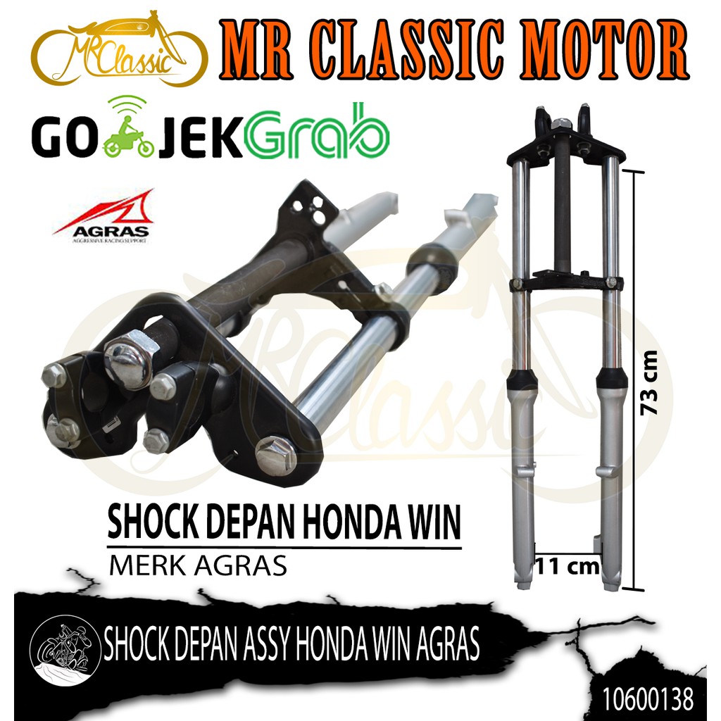 Jual Shock Depan Motor Assy Honda WIN | Shopee Indonesia
