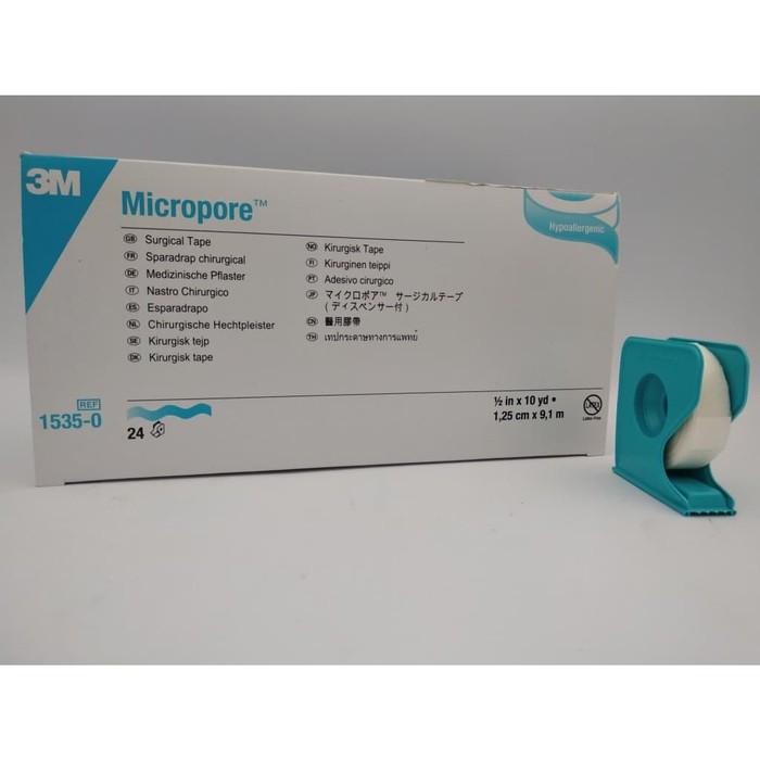 Jual Micropore 3M 1 in Micropore 1 inci / Plester 3M / Micropore 3M 1 ...