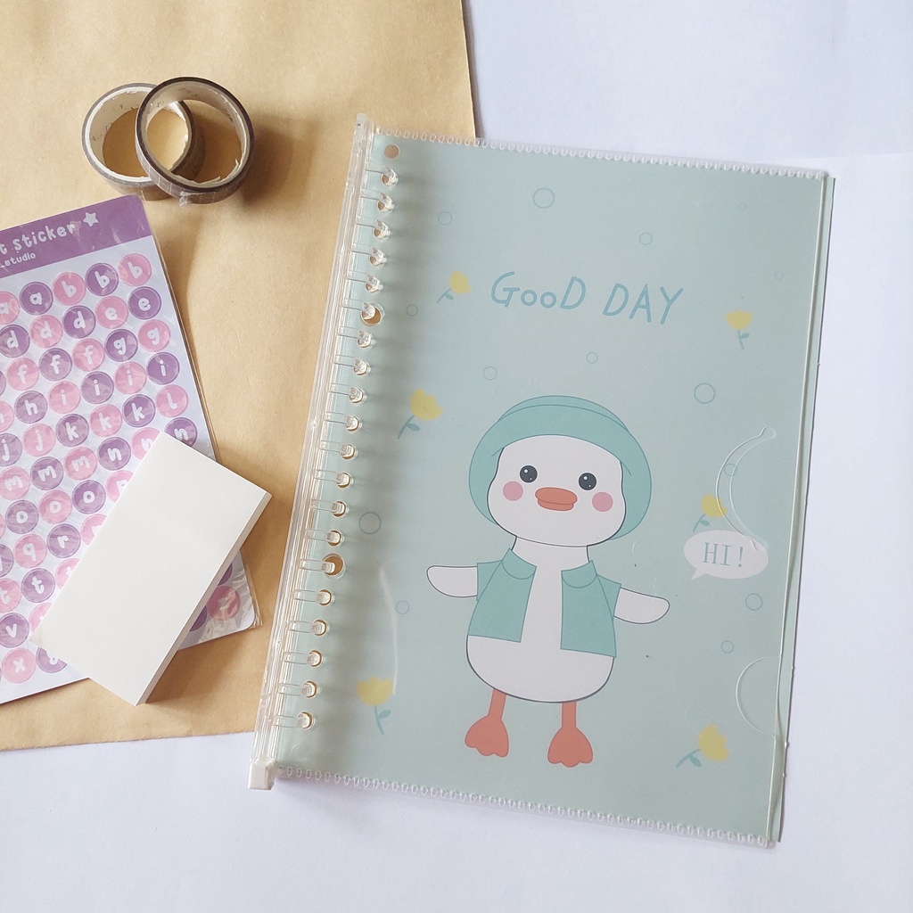 Jual Binder Motif Transparan - Buku Catatan Bahan Plastik Ukuran B5 ...