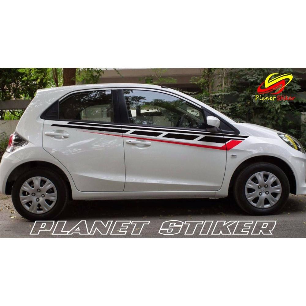 Jual STIKER MOBIL STRIPPING MOBIL LIS BRIO CUTTING STIKER HONDA BRIO ...