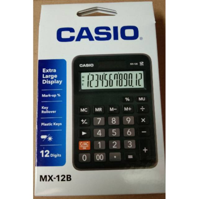 Jual Kalkulator Casio MX-12B (Original) | Shopee Indonesia
