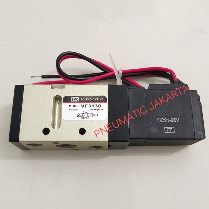 Jual Solenoid Valve VF3130 AC220V / DC24V SMC Pneumatic Best Stuff! | Shopee Indonesia