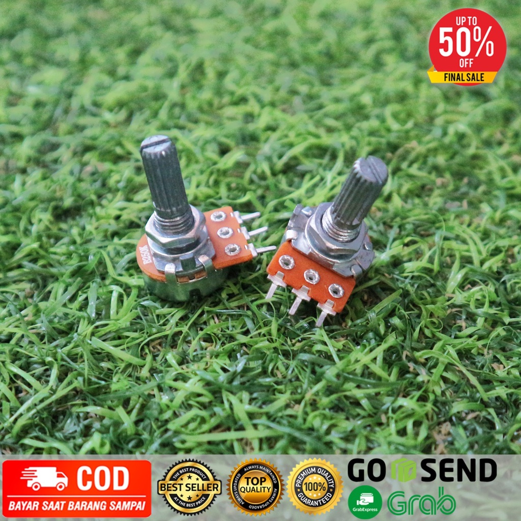 Jual Potensio gitar & bass 250K 500K original A plus potensio B500K ...