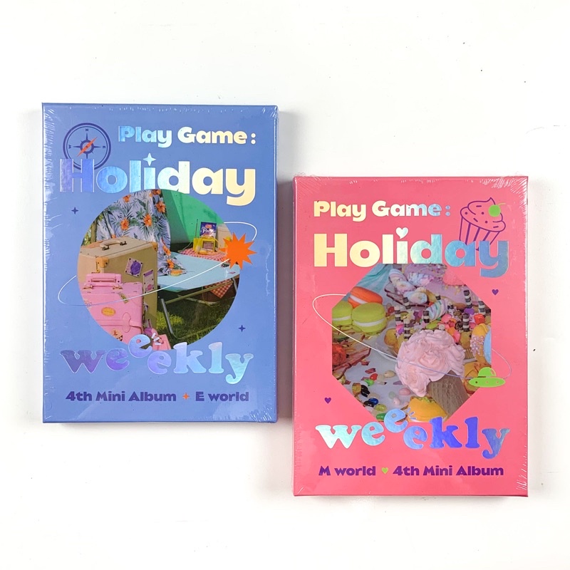 Jual Weeekly Mini Album Vol.4 - Play Game : Holiday | Shopee Indonesia