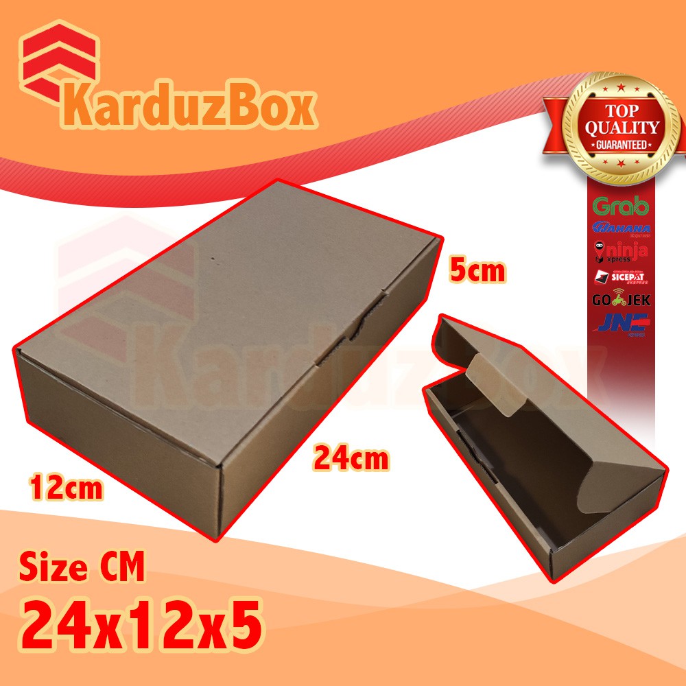 Jual 24x12x5 kotak Kardus Packing Box Pizza, box hampers, box kado ...