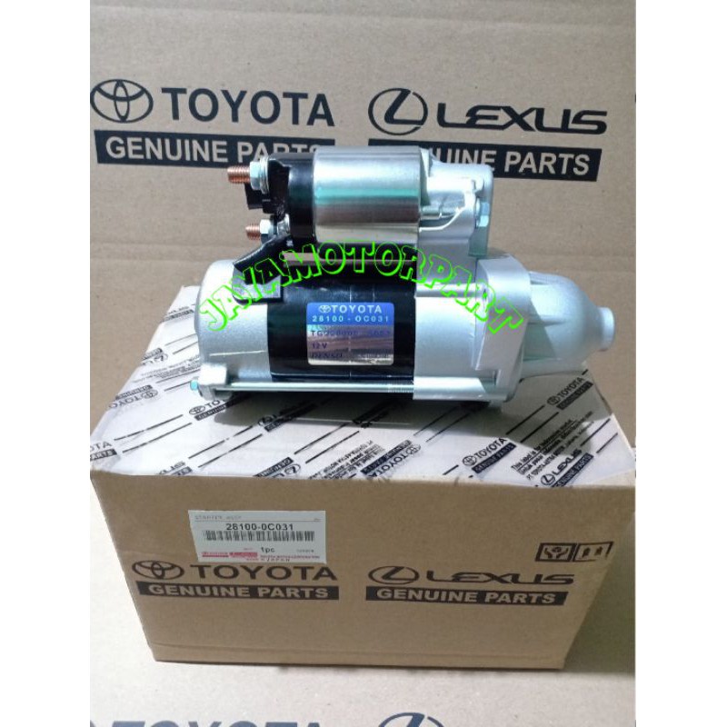 Jual dinamo starter innova inova bensin fortuner bensin hilux bensin ...