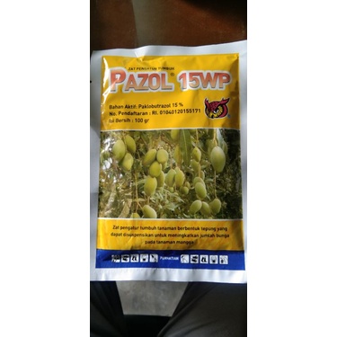 Jual Zpt Paklobultrazol Pazol 15WP ( Meningkatkan cabang bunga ...