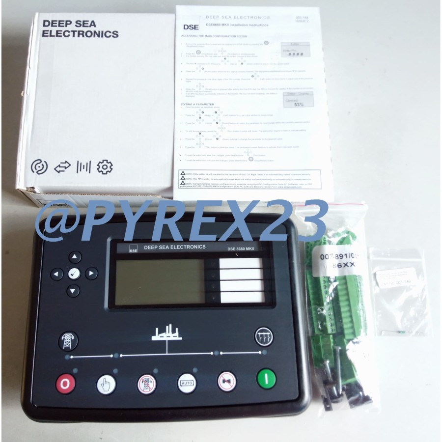 Jual MODUL GENSET DEEPSEA 8660 MKII ORI DSE UK | Shopee Indonesia