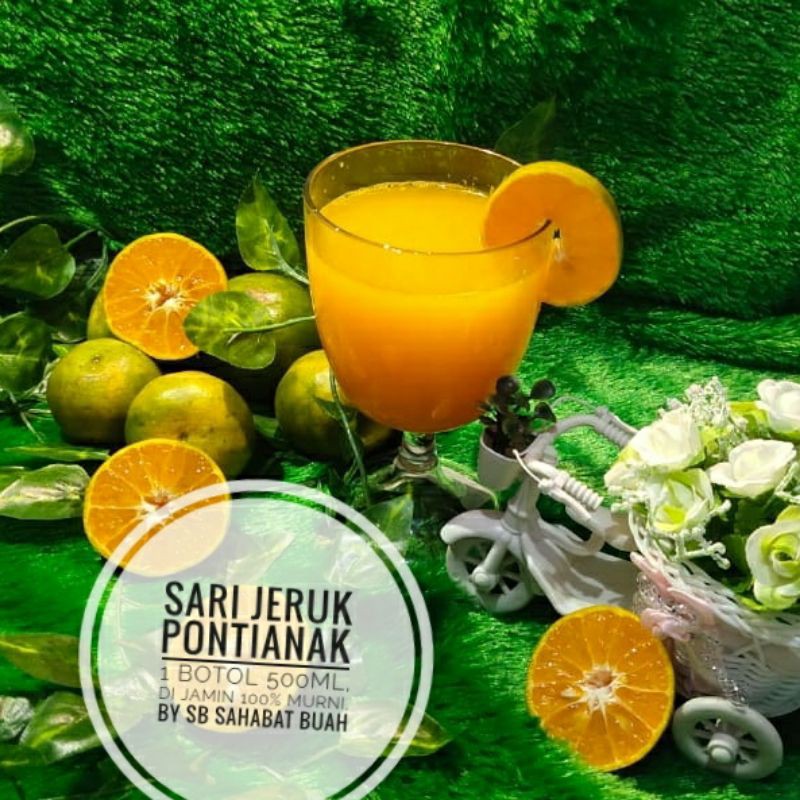 Jual SARI JERUK MURNI JUICE JERUK PONTIANAK MURNI | Shopee Indonesia