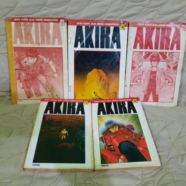 Jual Paket Buku Komik Akira Vol 1-5 Set Lengkap Katsuhiro Otomo | Shopee Indonesia