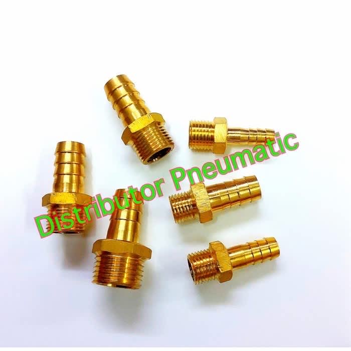 Jual Nepel selang 5/8 x drat luar 3/8 brass | Shopee Indonesia
