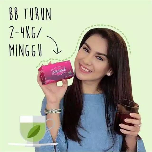 Jual TEH PELANGSING SINENSA - ORIGINAL 100% - GREEN TEA HERBAL TURUN 2 ...