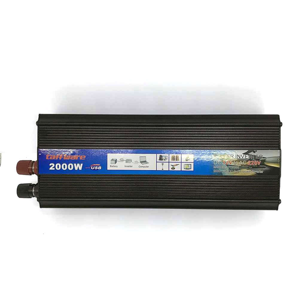 Jual Inventer Listrik Mobil 2000W DC 12V to AC 220V Modified Sine Wave ...