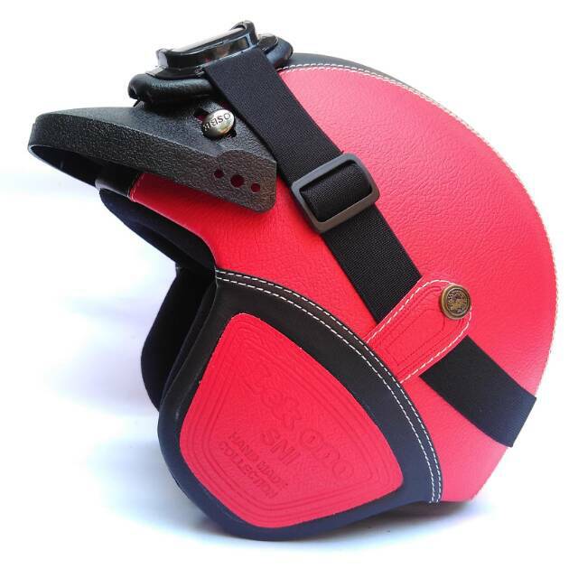 Jual Helm jadul model kacamata dan pet cucuk cb skuter harley vespa ...