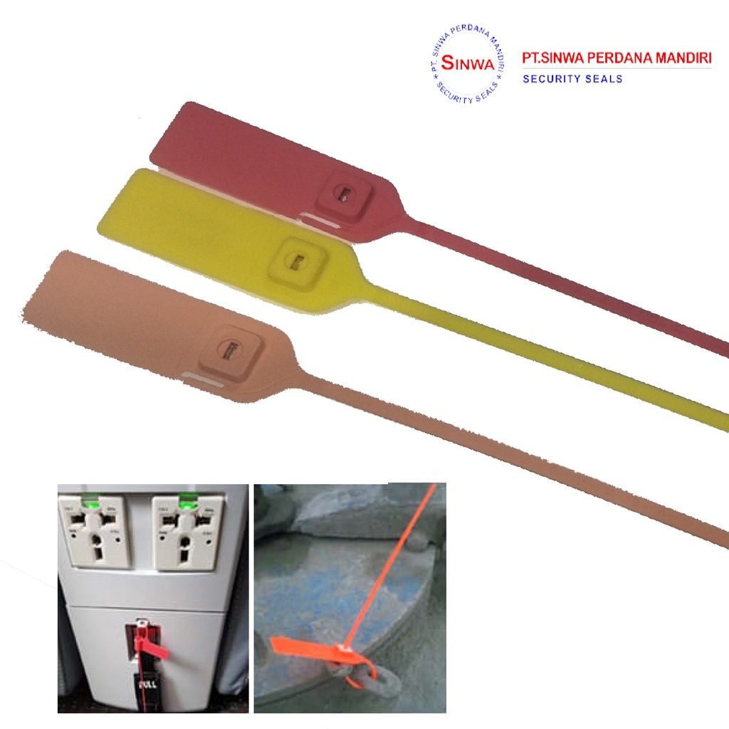 Jual security seal / segel pengaman / segel plastik / segel cargo ...