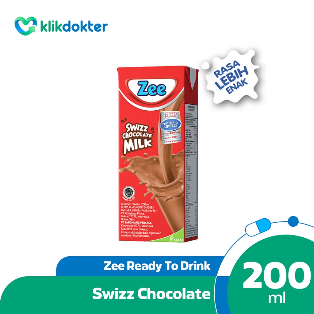 Jual Zee UHT Swizz Chocolate Shake 200ml | Shopee Indonesia