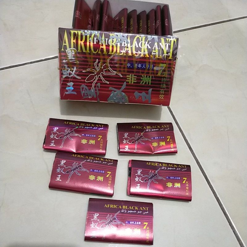 Jual KAPSUL SEMUT HITAM / AFRICA BLACK ANT ORIGINAL 100% | Shopee Indonesia