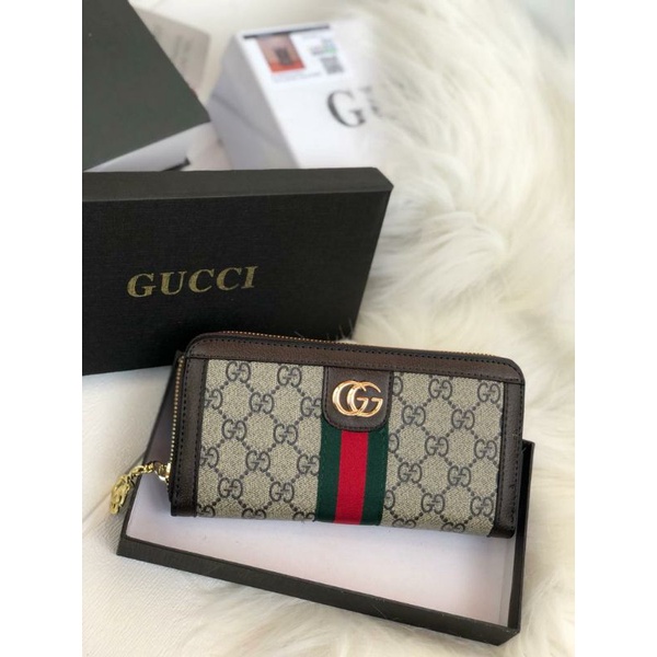 Jual DOMPET GUCCI OPHIDIA WP 3 MODEL | Shopee Indonesia
