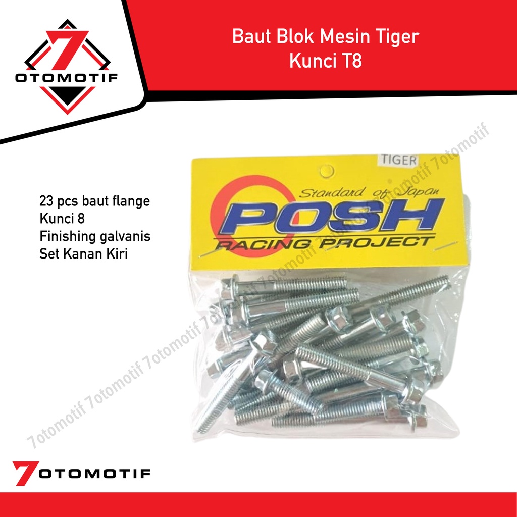 Jual Baut Blok Mesin Tiger Kunci T8 | Shopee Indonesia