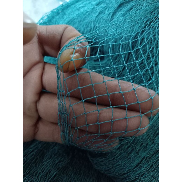 Jual permeter jaring nilon 1/2 in d3 1mtr x 120cm biru | Shopee Indonesia
