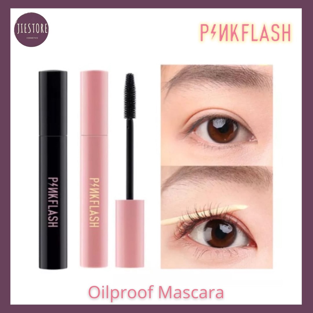 Jual PINKFLASH Maskara Oilproof Curl Mascara Volume Bulu Mata PF-E08 ...