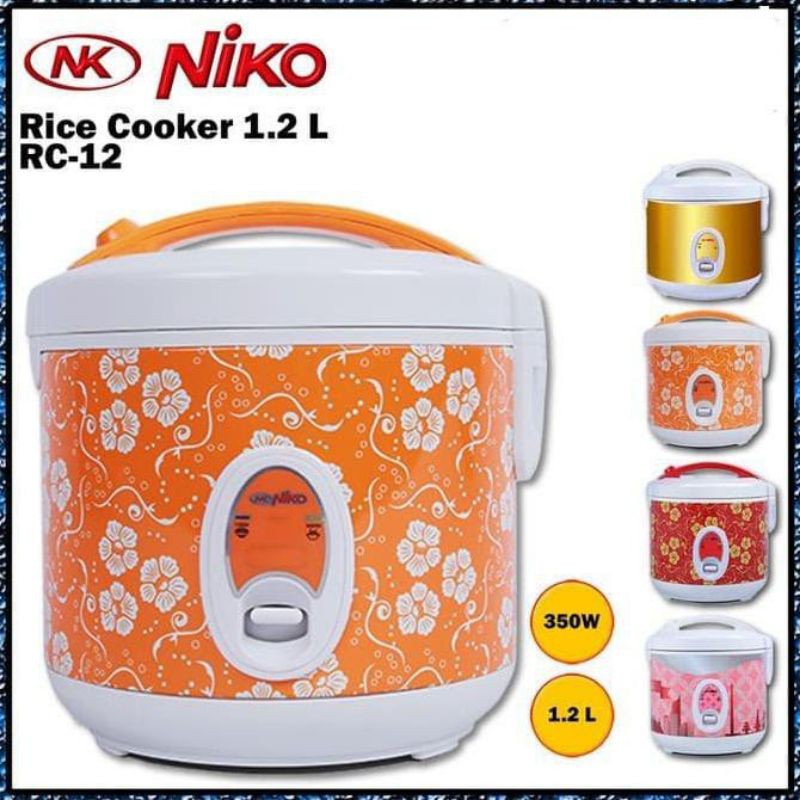 Jual Baru!! NIKO NK RC12 / Magic com / mejikom kecil Niko / Rice Cooker ...