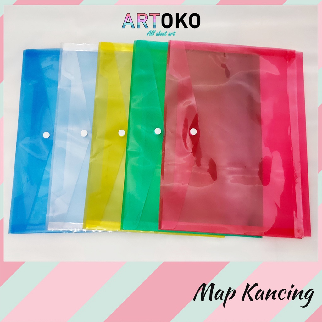 Jual Map Kancing file folder plastik FIGO | Shopee Indonesia