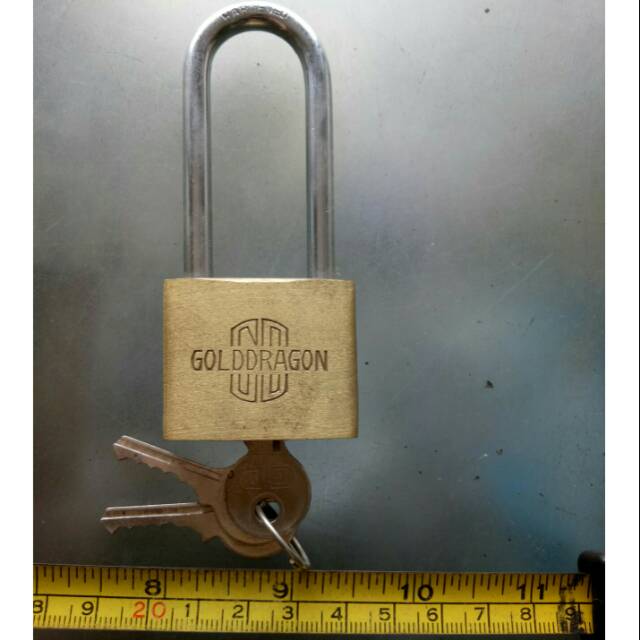 Jual Gembok 40 long kuningan asli per | Shopee Indonesia