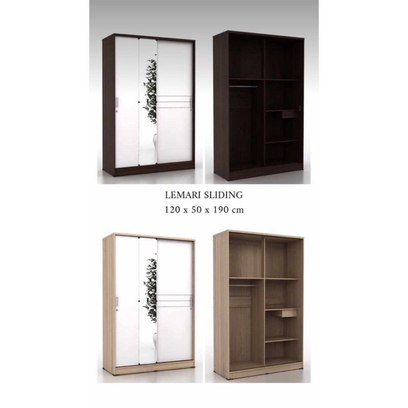 Jual Almari Sliding Brand Metropolis by Prodesign | Shopee Indonesia