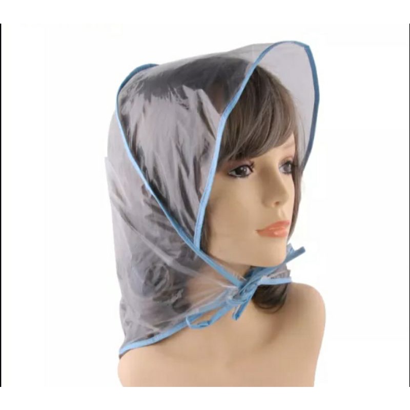 Jual Topi Hujan Topi Bonnet Plastik | Shopee Indonesia