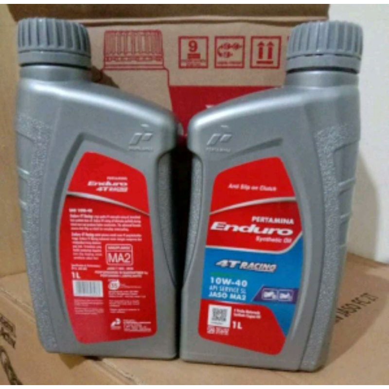 Jual OLIVE OIL MOTOR PERTAMINA ENDURO RACING 1 LITER SAE 10W-40 API SL | Shopee Indonesia