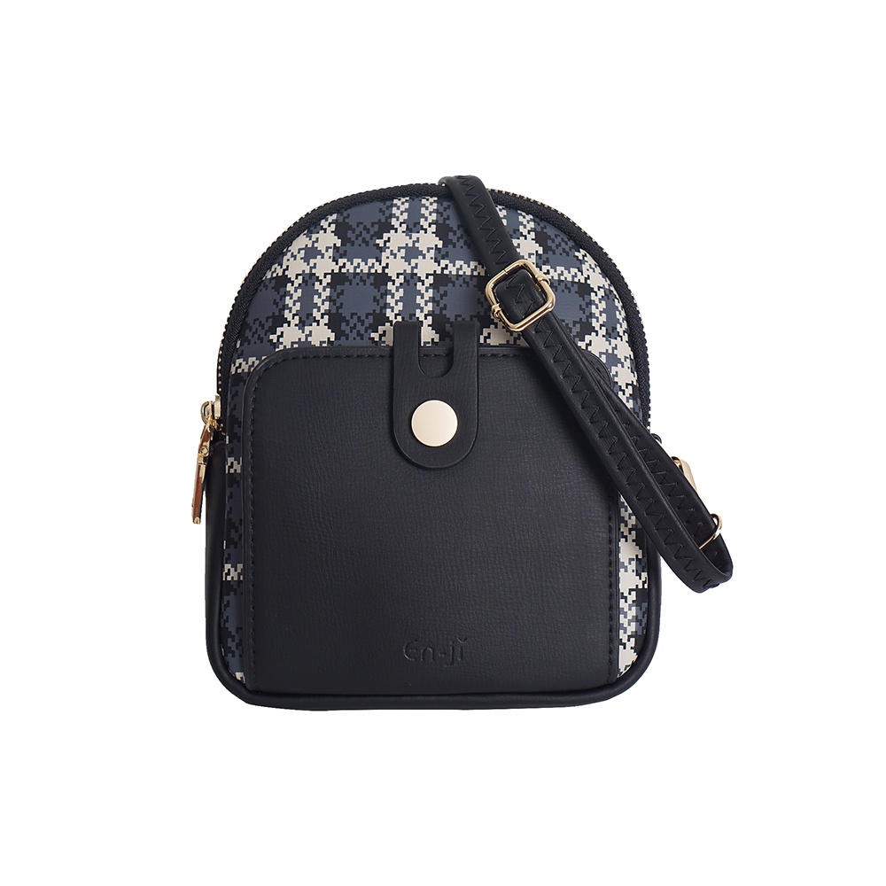 Jual En-ji Dabin Slingbag - Black | Shopee Indonesia