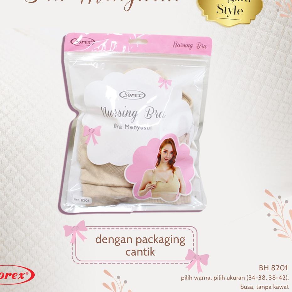 Jual (MURAH BANGET!!) Sorex Bra Menyusui Nursing Bra BH 8201 Busa ...