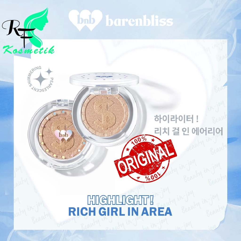 Jual BNB barenbliss Highlight! Rich Girl in Area Kosmetik Korea Face ...