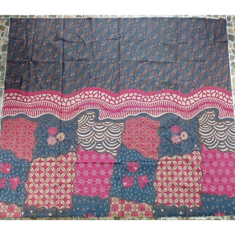 Jual Kain batik solo seling tembel pink | Shopee Indonesia