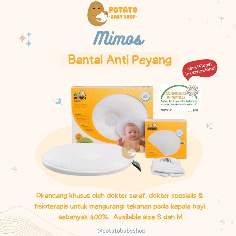 Jual Mimos Pillow Set With Cover - Bantal Anti Peyang Pencegahan ...