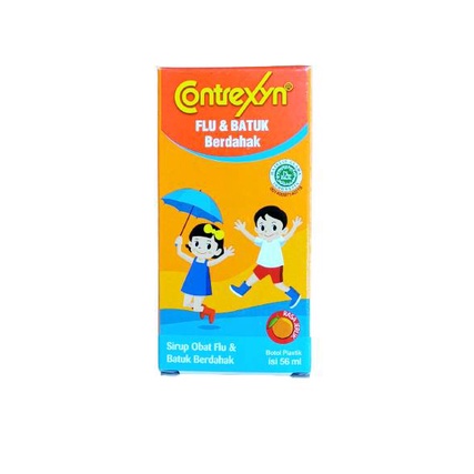 Jual Contrexyn Flu Batuk Berdahak Syrup 60 ml | Shopee Indonesia