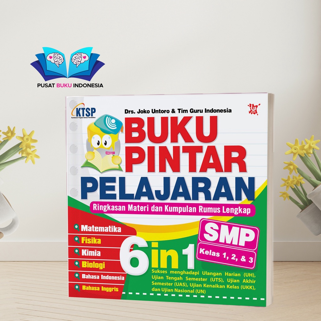 Jual Buku Belajar Pelajaran Smp Mts Lengkap 6 In 1 Terbaru Original ...