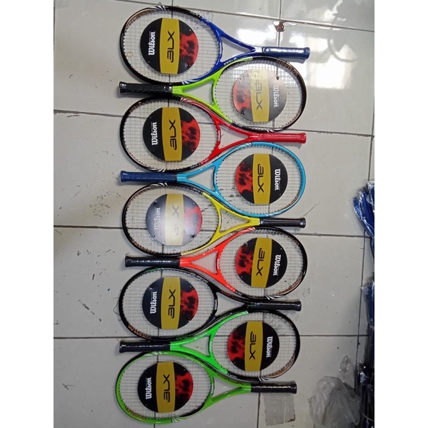 Jual Raket Tennis / Tenis Wilson BLX Free Senar + Tas | Shopee Indonesia