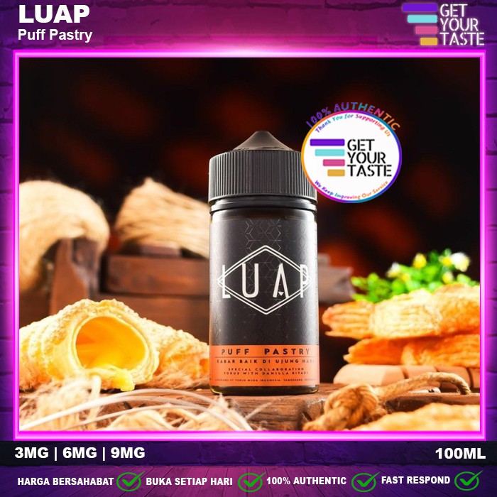 Jual Liquid LUAP Puff Pastry 100ML by Danilla Riyadi x Torus | Shopee ...