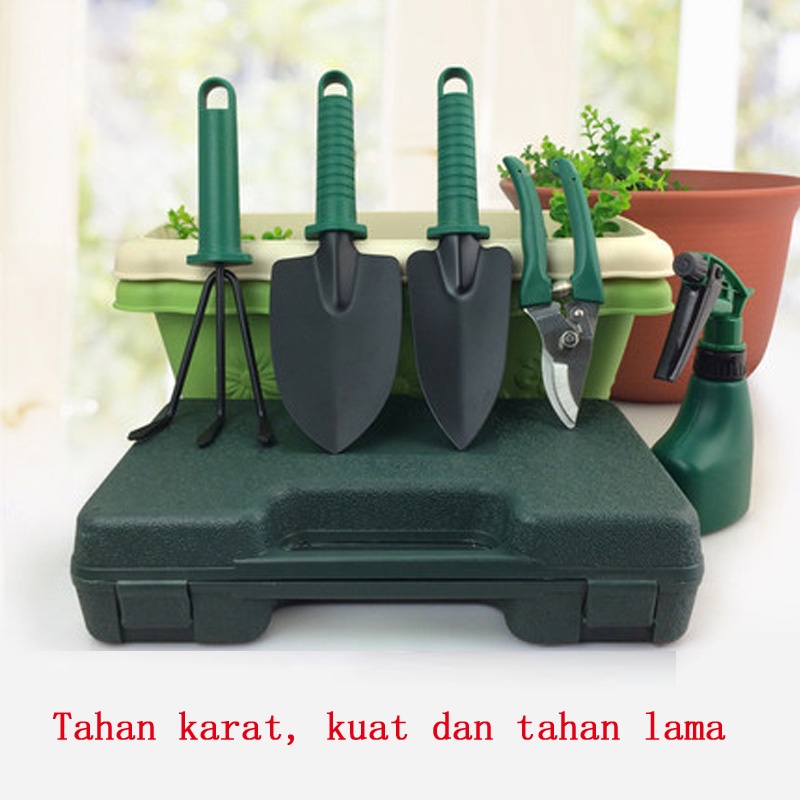Jual Alat Berkebun Kebun Taman Tanaman Sekop Set Garden Tool 10 pcs ...