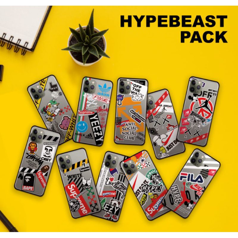 Jual Case Sticker Hypebeast Tumblr Brand Pack Transparan For All Type ...