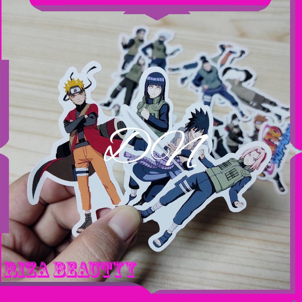 Jual 20pcs Stiker Naruto Shippuden Sticker Kertas Glossy Anime Naruto ...