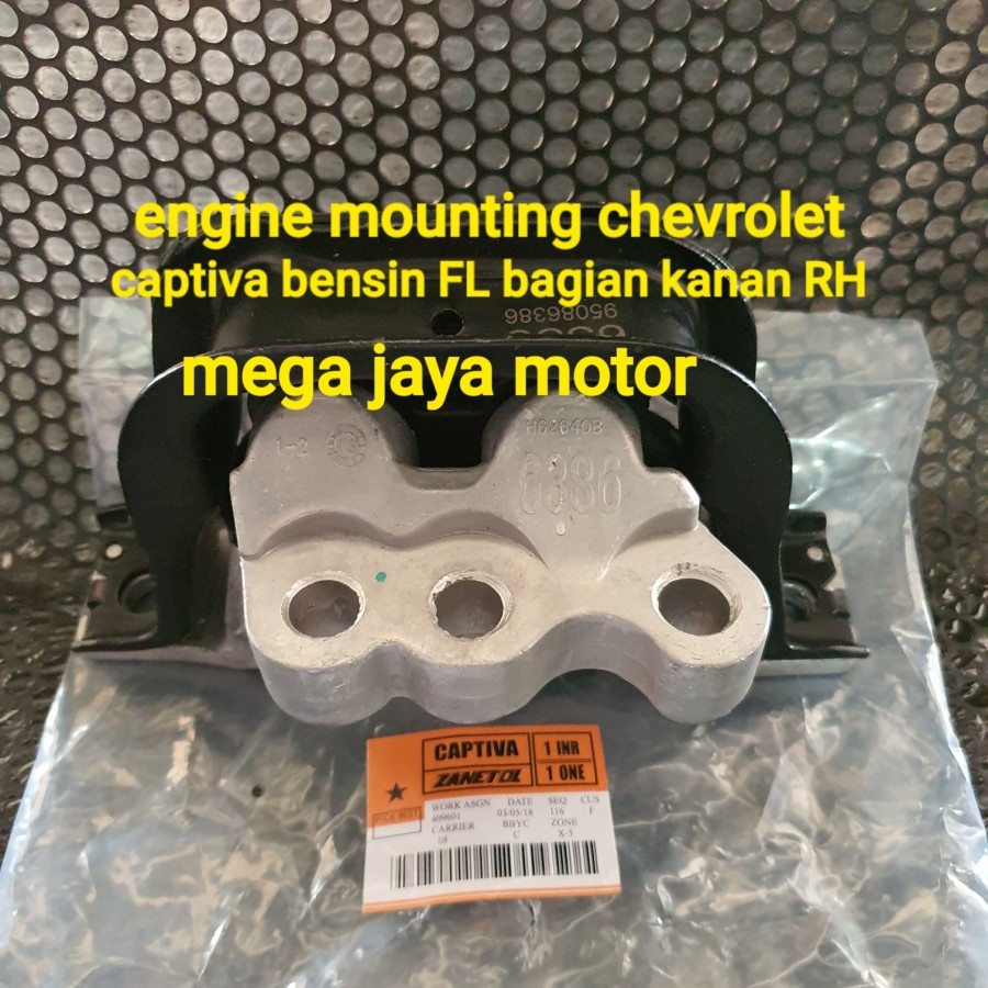 Jual Engine mounting bagian kanan RH chevrolet captiva bensin FL C140 ...